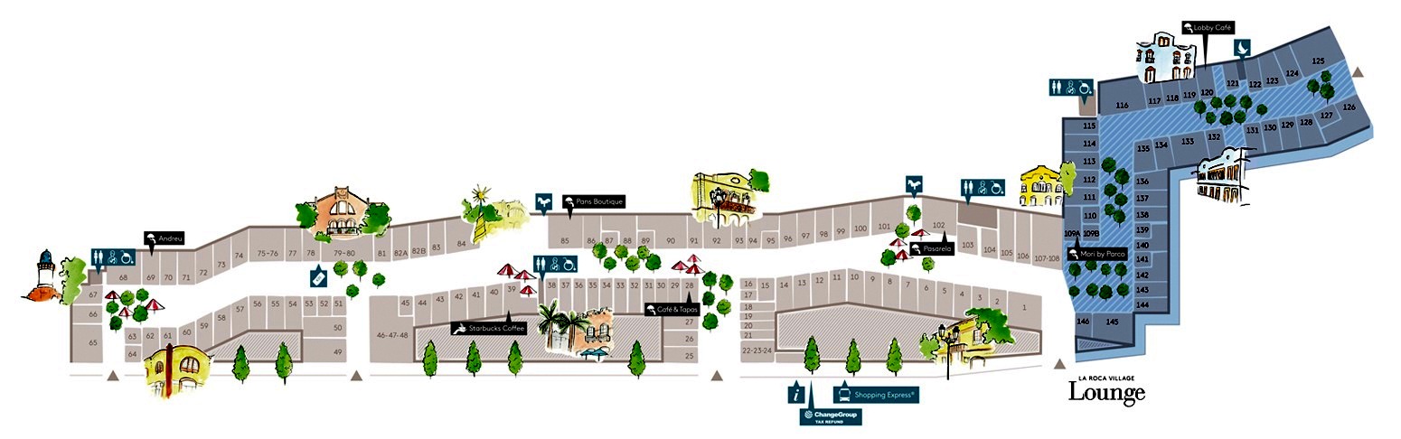 2024年夏 最新版 ラ・ロカビレッジ アウトレットモール LA ROCA VILLAGE | バルセロナの観光で人気のおすすめ情報サイト ...