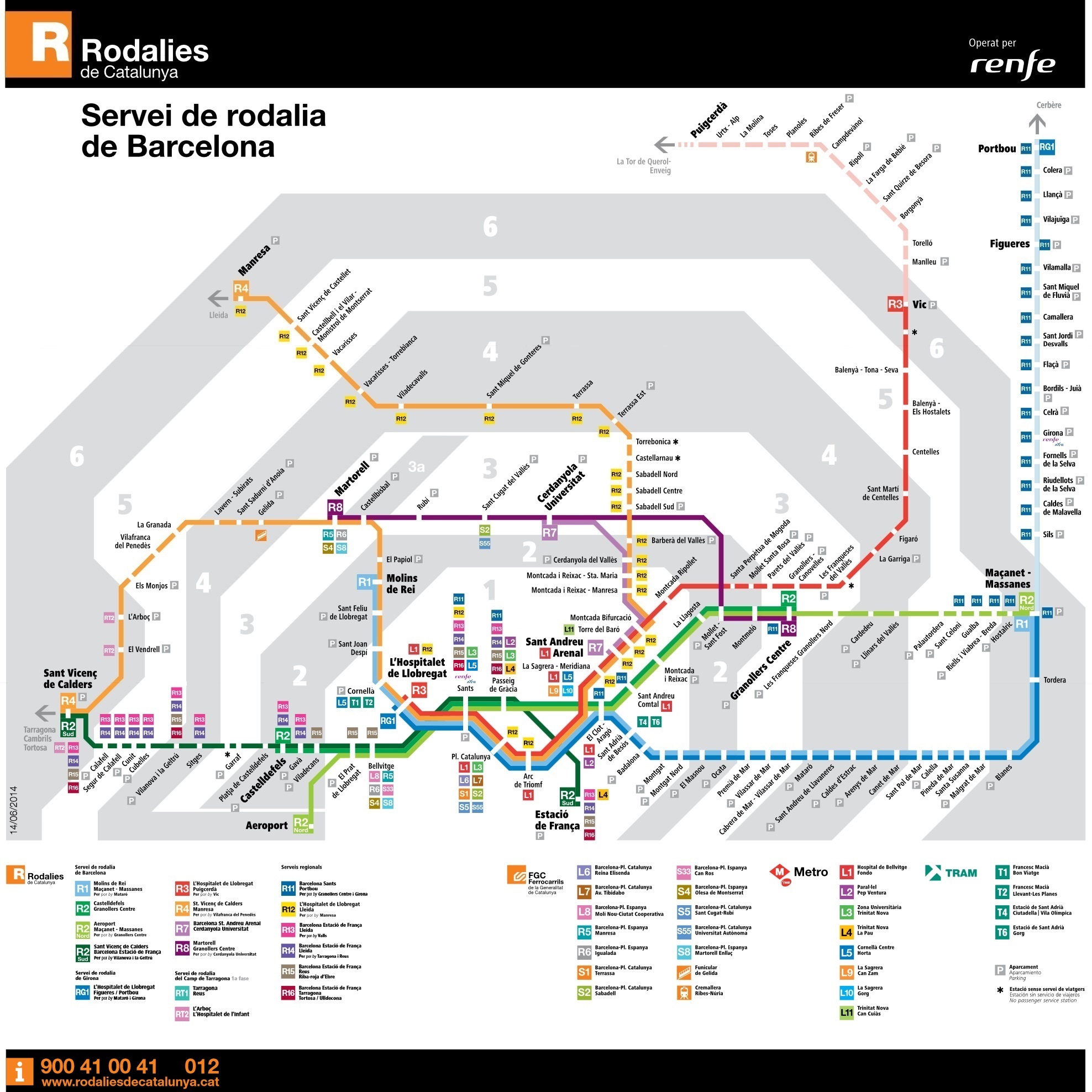 【2020年最新】Rodalies Barcelona（Cercanías Barcelona）＝バルセロナ近郊電車＝ | バルセロナの観光で ...